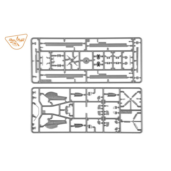 Clear Prop Cp72018 172 Hh 2d Seasprite Plastic Model Kit Model Kit